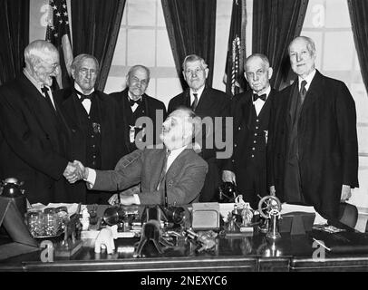 Commander and past commanders. Grand Army of the Republic Stock Photo ...