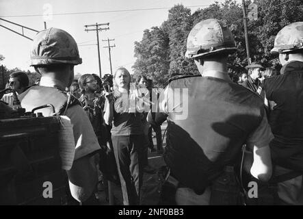 Youthful anti-war demonstrators, part of crowd of more than 5,000 that ...