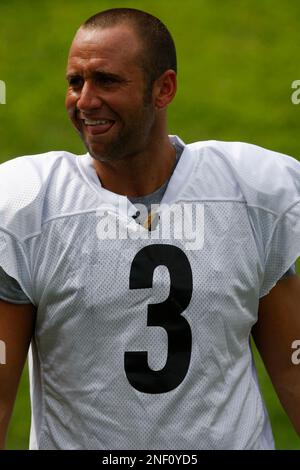 Pittsburgh Steelers placekicker Jeff Reed (3) during an NFL football ...