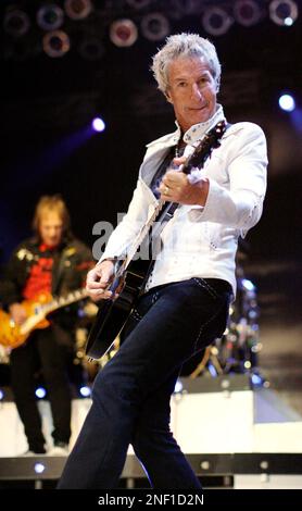Singer and guitarist Kevin Cronin of the rock band REO Speedwagon is ...