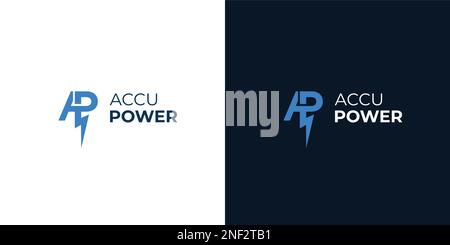 Unique and powerful AP logo design 2 Stock Vector Image & Art - Alamy