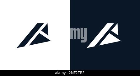 Unique and strong letter M initials logo design Stock Vector Image ...