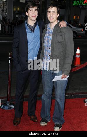 Justin Long and Christian Long at the "Drag Me to Hell" World Premiere ...