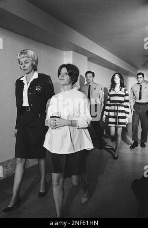 Charles Manson, accused murderer in the Sharon Tate murder case in Los ...