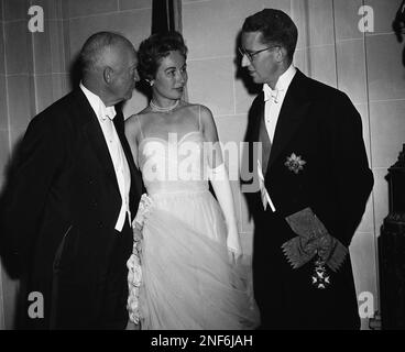 President Dwight Eisenhower in Denver, on May 16, 1959, leads his 2 ...