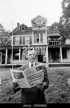 United States: 1967 American Nazi Party founder George Lincoln Rockwell ...