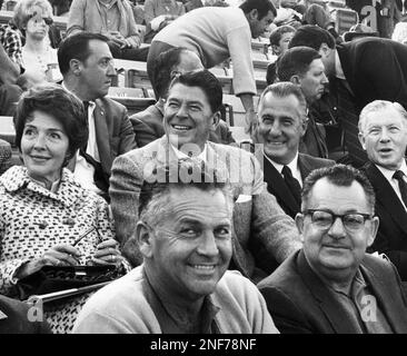 Former vice president Hubert Humphrey, Senator Edmund Muskie and other ...