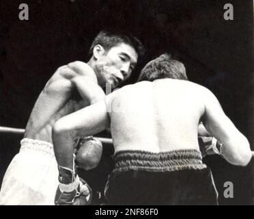 Efren Alacran Torres, left, and Japanese challenger Susumu Hanagata are ...