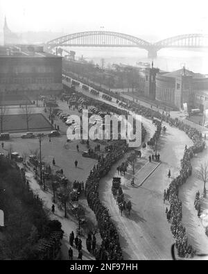 German re-occupation of Rhineland, 1936 Stock Photo - Alamy