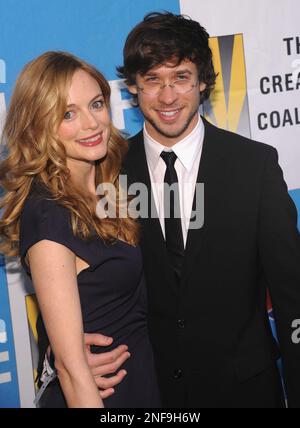 Heather Graham and boyfriend Yaniv Raz The Hangover Charity Poker ...