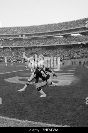 Quarterback of the Cincinnati Bengals Ken Anderson (14) poses with ...