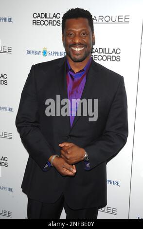 Eamonn Walker attends the premiere of "Cadillac Records" at the ...