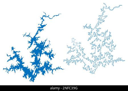 Lake Martin Reservoir (United States of America, North America, us, usa ...