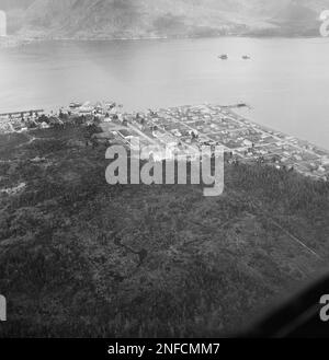 Alaska - Metlakatla, Annette Island through Moses Point, Aerial ...