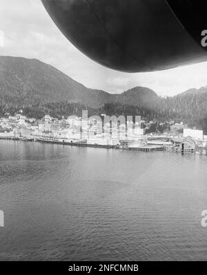 Alaska - Metlakatla, Annette Island through Moses Point, Aerial ...