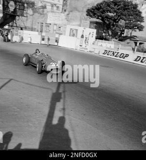 British racing driver Cliff Allison, who was badly injured in a ...