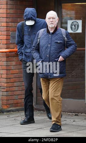 Joseph Watts arrives at Uxbridge Magistrates' Court, west London, where ...