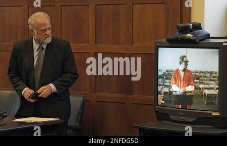 Christian Karl Gerhartsreiter, also known as Clark Rockefeller, sits at ...