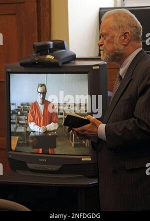 Christian Karl Gerhartsreiter, also known as Clark Rockefeller, sits at ...