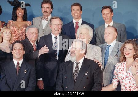 Bob Hope (second from right) with his brothers from l-r: Ivor, Jim ...