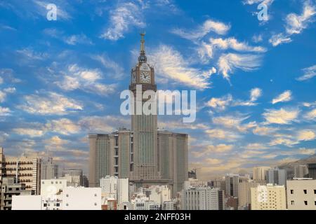 Royal Clock Tower Makkah in Makkah, Saudi Arabia.The tower is the ...