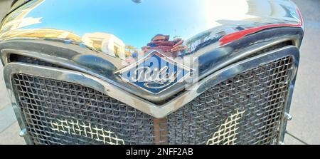 riley car radiator mascot Stock Photo - Alamy