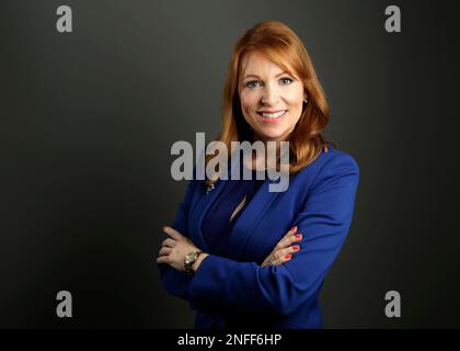 Studio headshot portrait of Ash Regan MSP, First Minister SNP Candidate ...