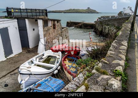 Dalkey Island from Coliemore Harbor Stock Photo - Alamy