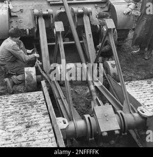 Concrete anti tank obstacles at the bridge 99 The Bridge to Nowhere ...