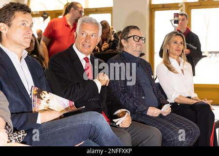 Belgian businessman Marc Coucke and wife Nathalie Coucke pictured ...