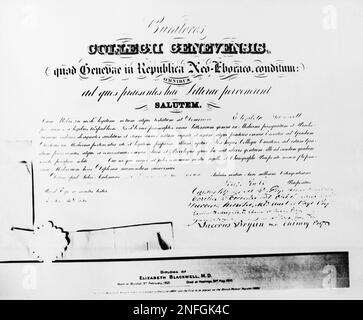 Elizabeth Blackwell Diploma