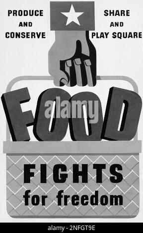 World War II Rationing Poster (U.S. Government, 1943). Poster. War ...