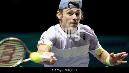 Alex De Minaur (AUS) training session during the Rolex Paris Masters ...