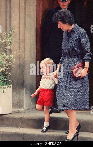 Royalty - Barbara Barnes - Royal nanny to Prince William Stock Photo ...