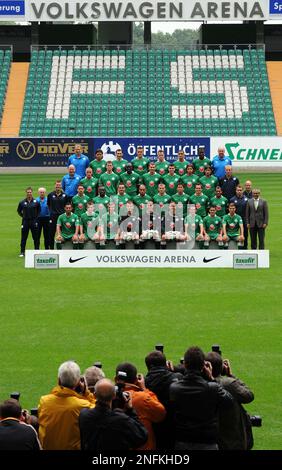 Back row from left: Joerg HARTMANN, Jorg, actor, Bettina BOETTINGER ...