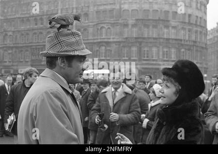 Gene Barry actor with his wife Betty and son Frederick in London April ...
