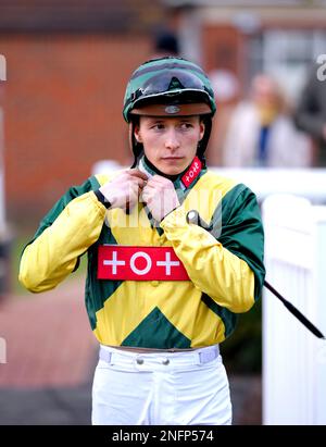 Jockey Jason Watson at Lingfield Park Racecourse, Surrey. Picture date ...