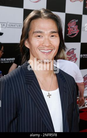 Actor Karl Yune arrives at the premiere of "Speed Racer" Saturday ...