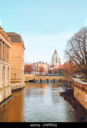 Beautiful summer view of Hannover Old Town, Germany, Lower Saxony Stock ...