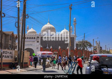 The Great Jamia Mosque in Nairobi, Kenya 1950s Stock Photo - Alamy