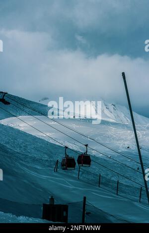 gudauri mountain viev shots Stock Photo - Alamy