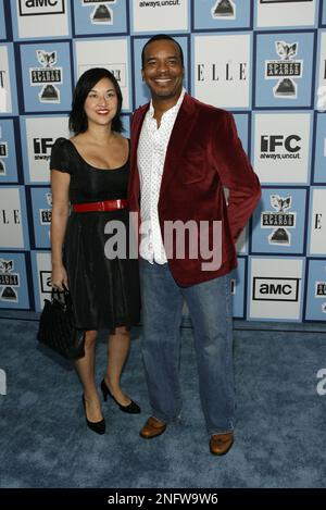 David Alan Grier with wife Christine Kim and their daughter Luisa Danbi ...