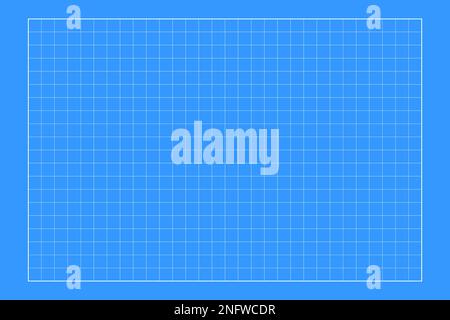 Blueprint grid texture. Blank worksheet template for cutting mat ...