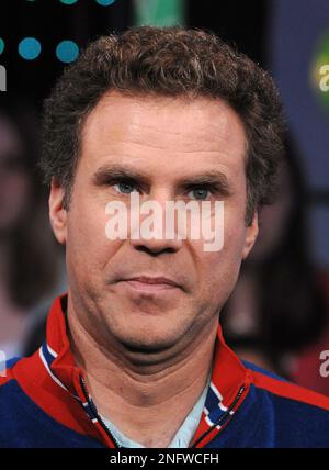 Will Ferrell makes an appearance at MTV's TRL studios in New York, NY ...