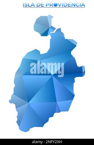 Network map of Isla de Providencia. Island digital connections map ...