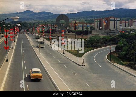 Pictured here is the Olympic Village for the 1968 Olympic Games in ...