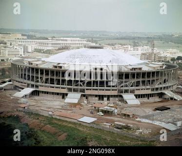 Exterior of the Olympic Stadium in Rome, Italy Stock Photo - Alamy