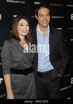 Kimberly Guilfoyle and husband Eric Villency attend the Fox Business ...