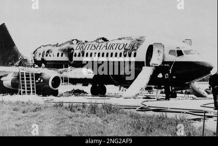 Disasters and Accidents - British Airtours Boeing 737 - Fire Victim ...