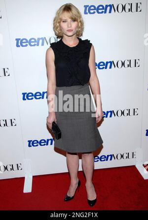 Actress Emilie de Ravin poses at the 3rd Annual Coach Evening to ...
